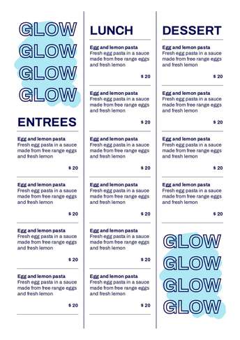 Erstelle Preislisten online | Kostenlose Preislistenvorlagen von Desygner