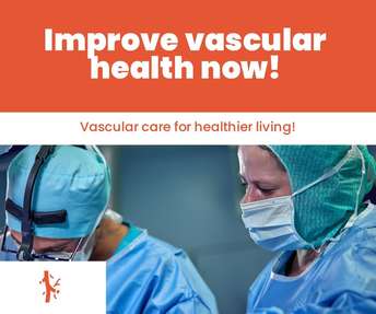 Launch Vascular Medicine Business with Web Ads Editable Designs Fast