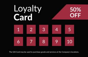 Increase Customer Engagement with a Modern Loyalty Card Design Format