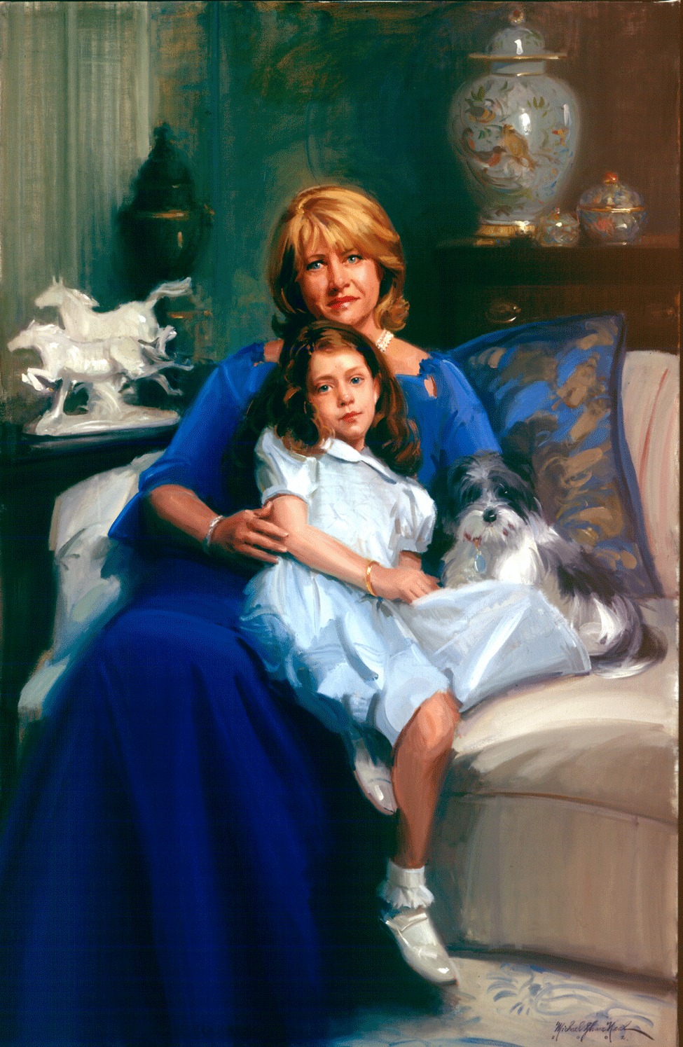 Mrs. Godfrey and Meredith by Michael Shane Neal