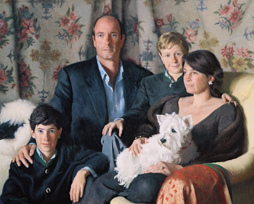 Vose Galleries - Michaelis Family by Henry Wingate