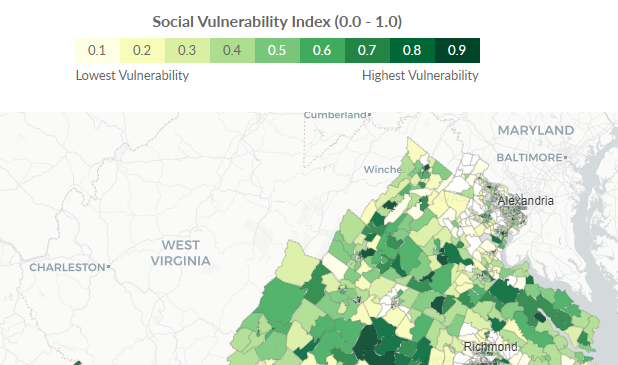Virginia's Vulnerable Areas
