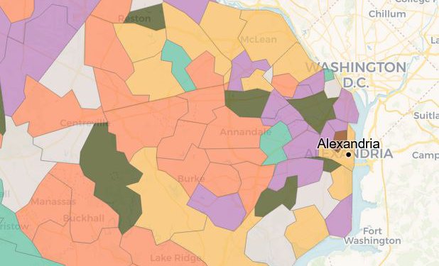 Gubernatorial Fundraising by ZIP Code