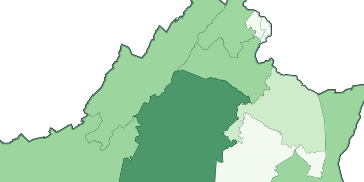 Early Voting District Map