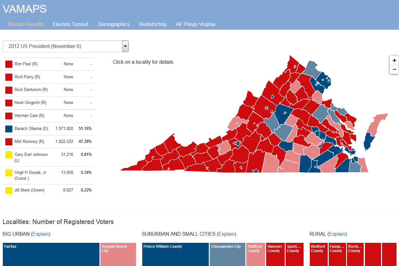 Election Results: 2012 General Election (11/6/2012)