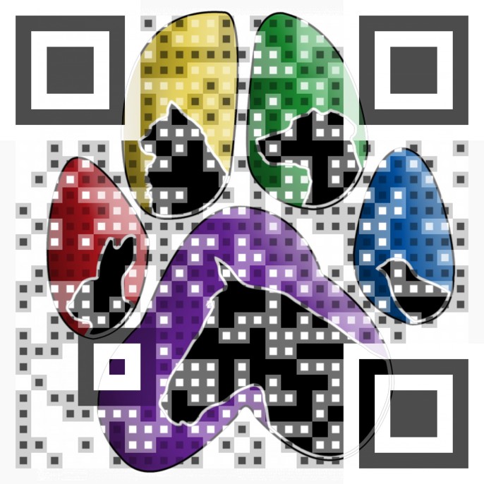Silent Friends QR Code by thomas michelsen | Visualead