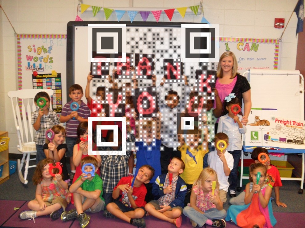 Qr Codes Represented As Graphical Art