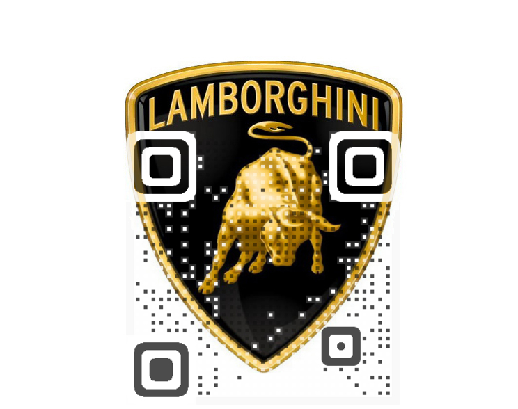 Lamborghini QR Code by yonnyfriedman | Visualead