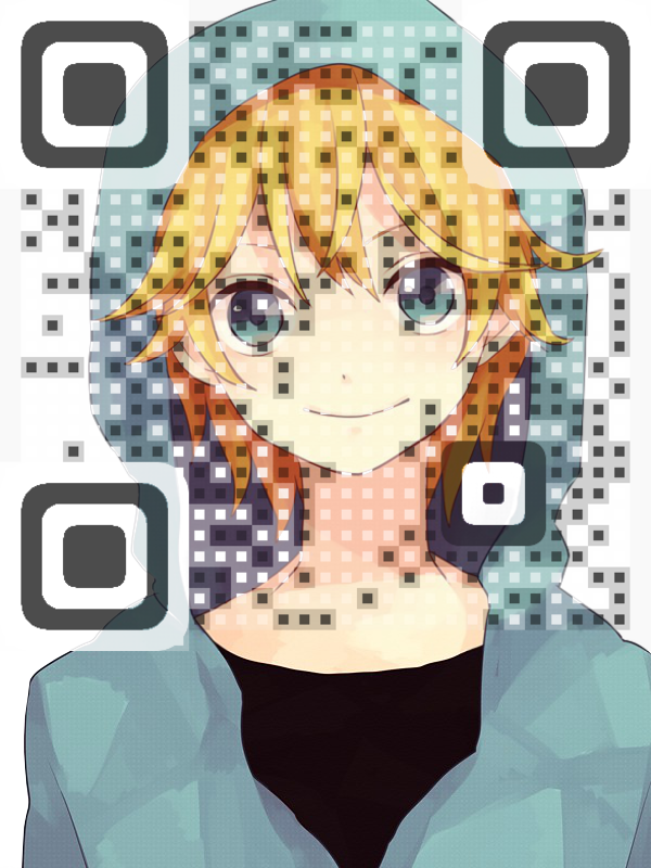 Mirror Upload QR Code by sekai.anime01 support | Visualead