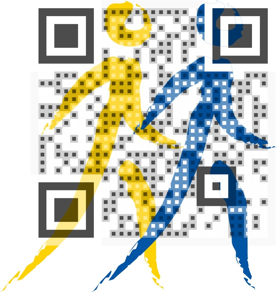 Qr Codes Represented As Graphical Art