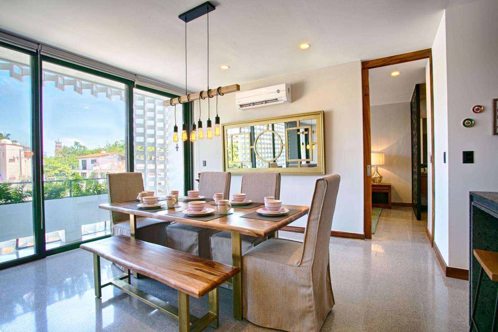 Chic, Spacious Condo | Great Walkability, Pool, Gym, Rooftop Views