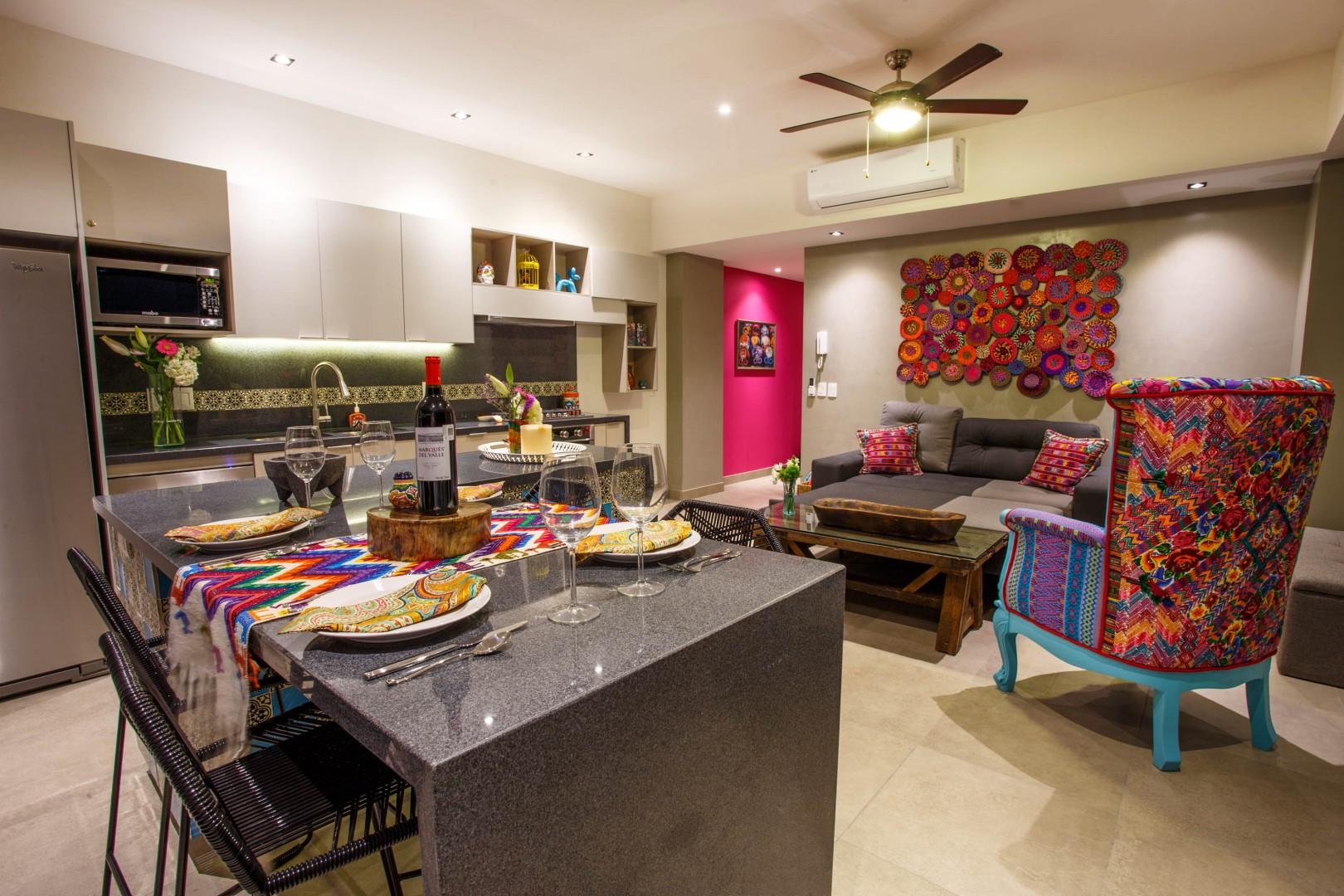 Spectacular Modern Mexican Condo | POOL & GYM OPEN