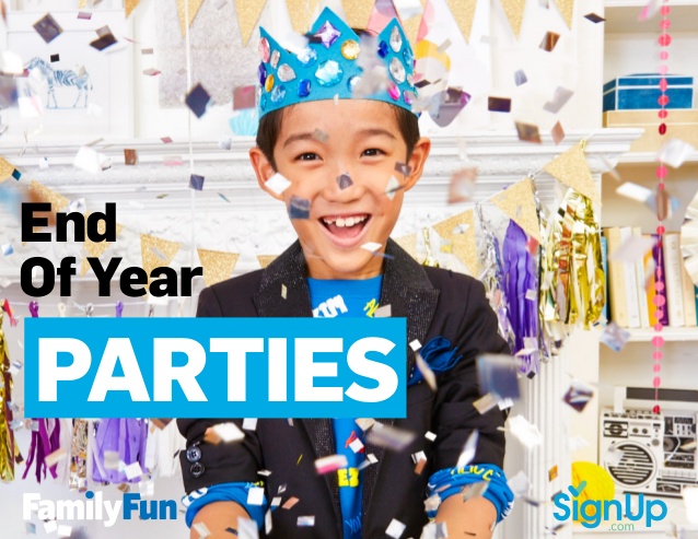 End Of Year Class Party Ideas For Kids SignUp