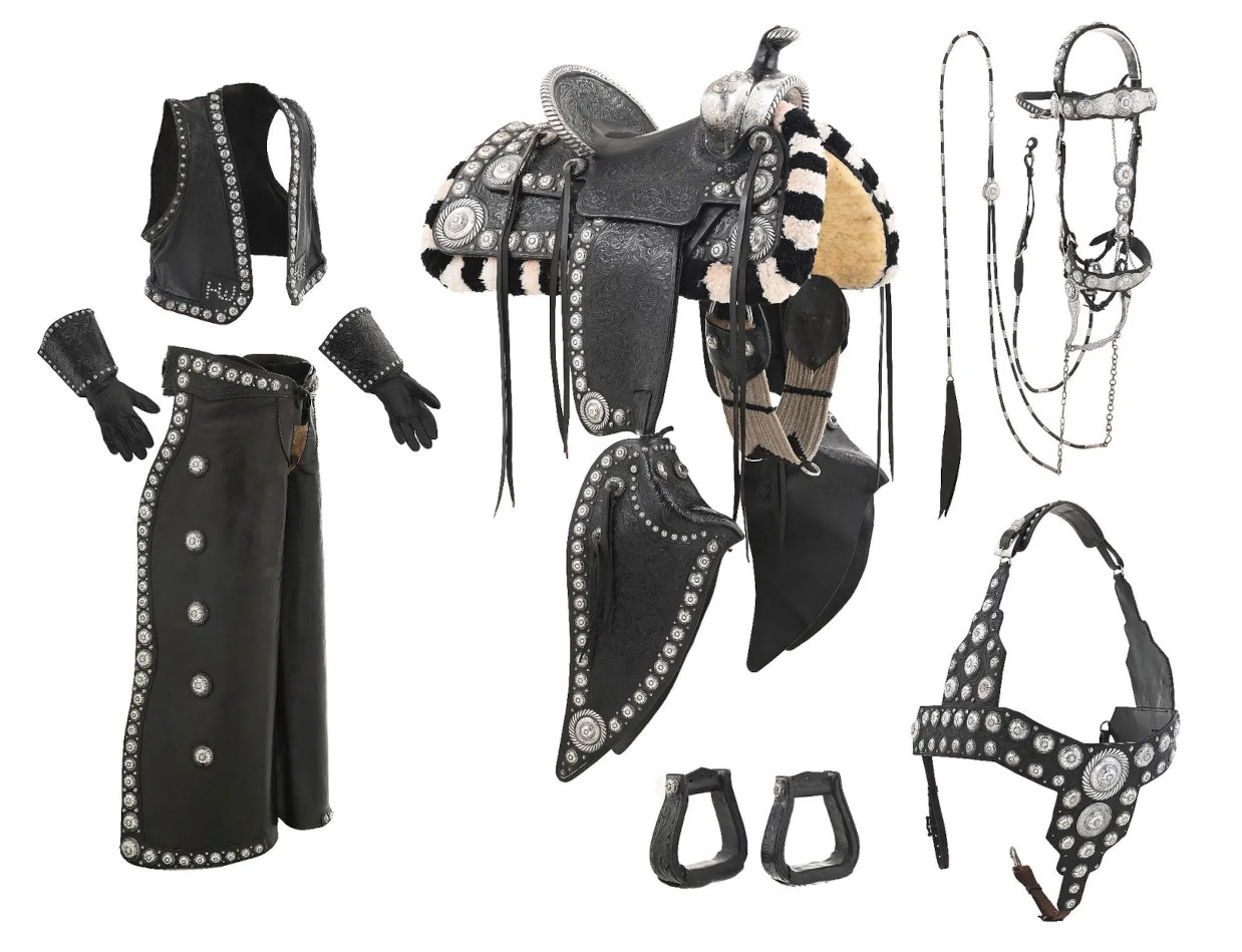 Edward Bohlin Saddle , Spurs , Chaps, Gun Belts - "Harry West" Saddle ...