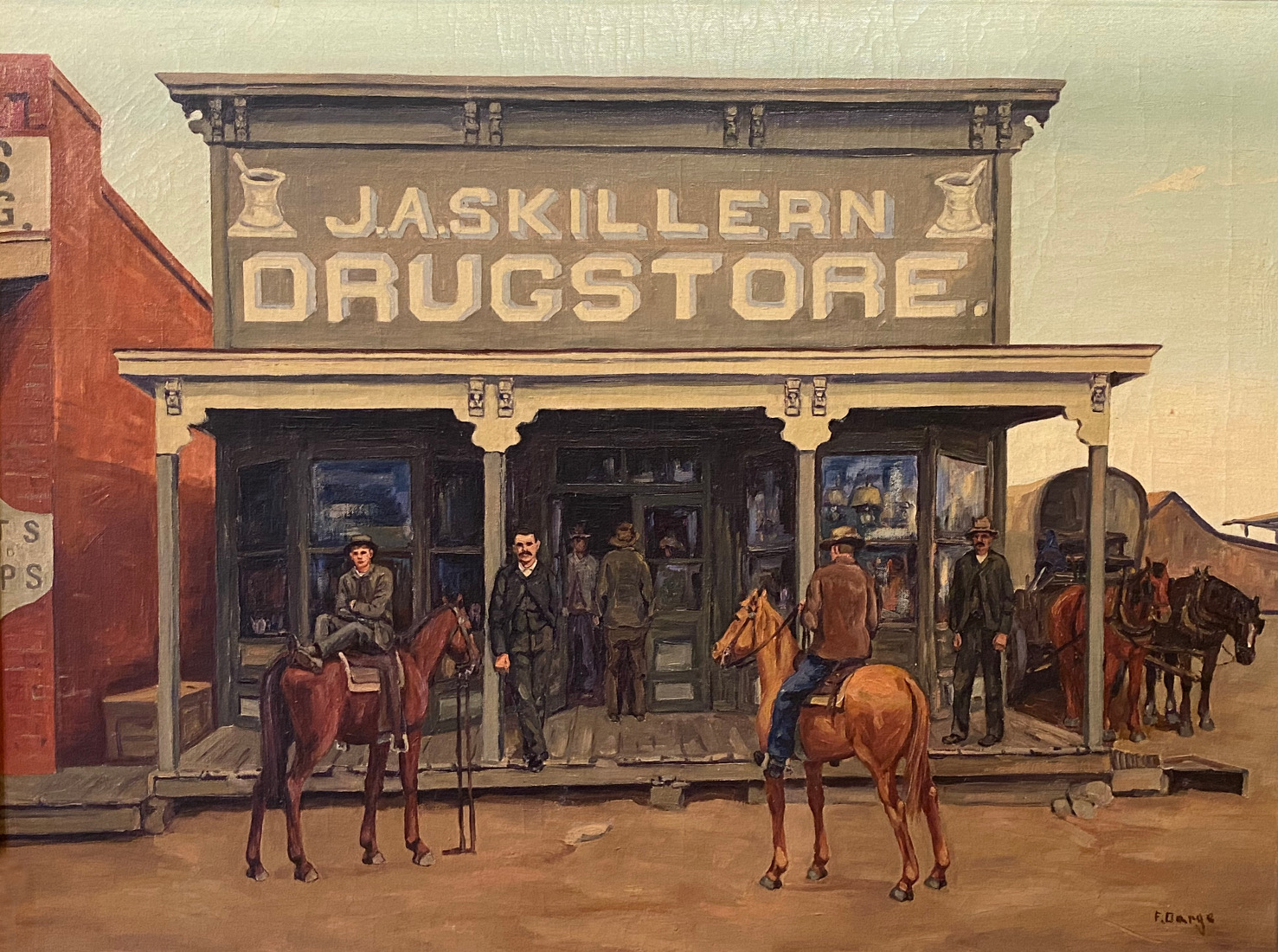 FIRST FRIDAY ART WALK FREDERICKSBURG JUNE 4TH - Vintage Texas Paintings