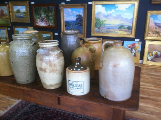 THE BIG ANTIQUE TEXAS POTTERY SHOW! - Vintage Texas Paintings