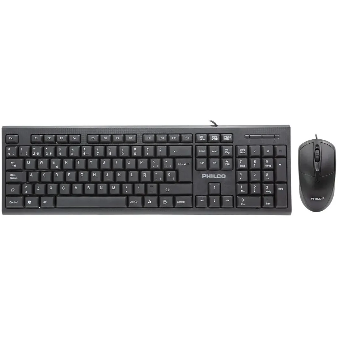 Combo Kit Teclado Mouse Alambrico Philco - 29PLCK4500