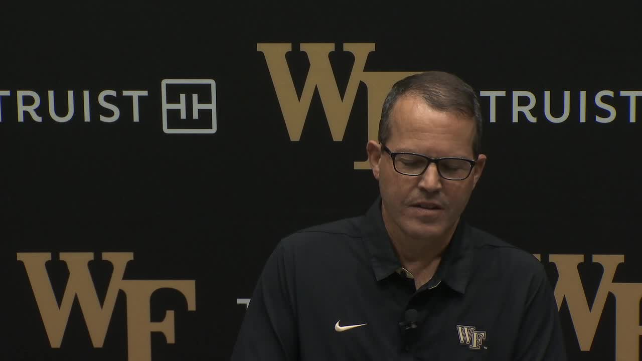 Offensive Coordinator Warren Ruggiero Pre-Fall Camp Presser - Demon ...
