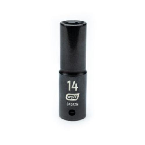 84572N 1/2" Drive 6 Point Deep Impact Metric Socket 14mm