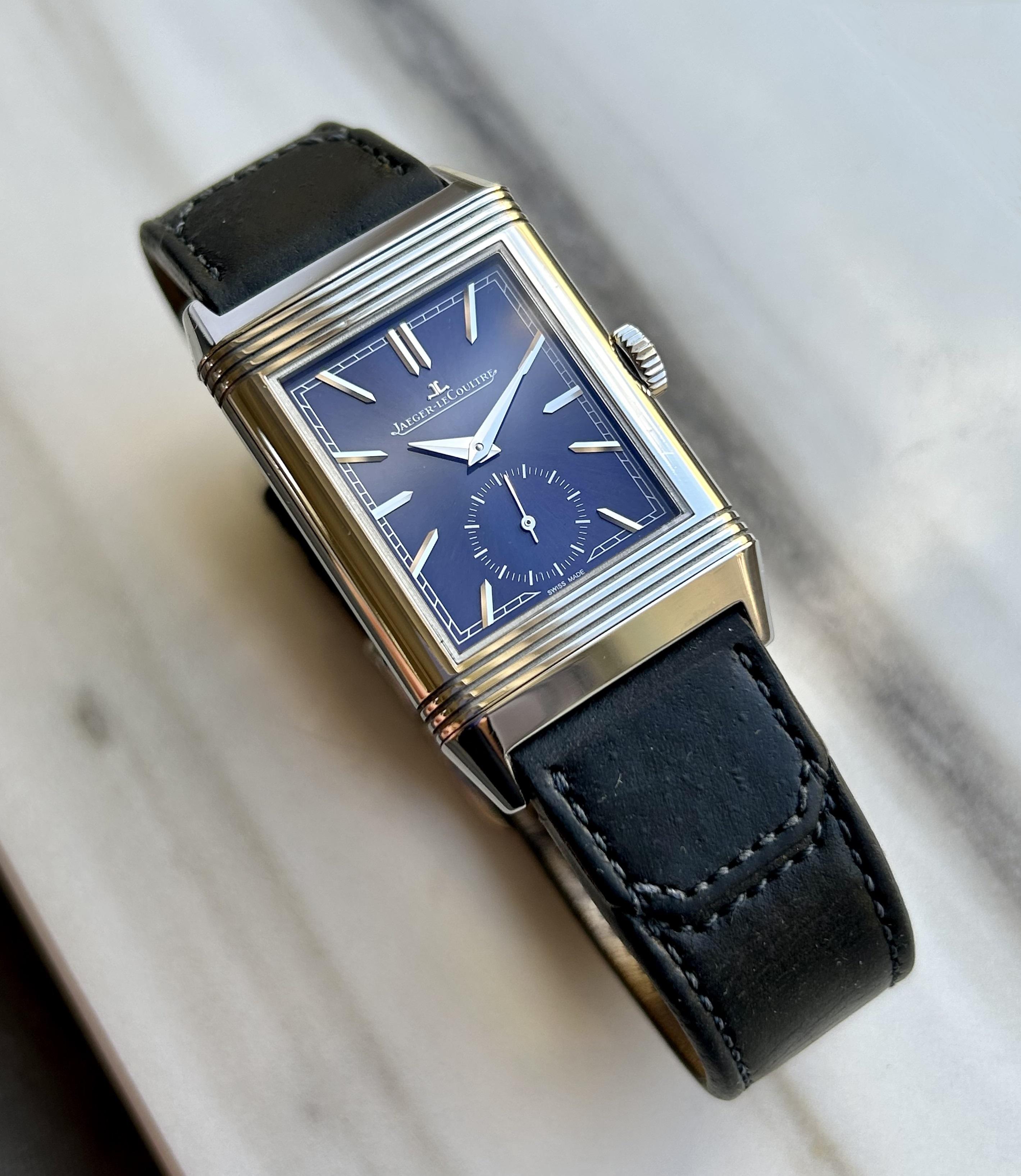 [WTS] Jaeger-LeCoultre Classic JLC Reverso Tribute - Blue – WatchPatrol