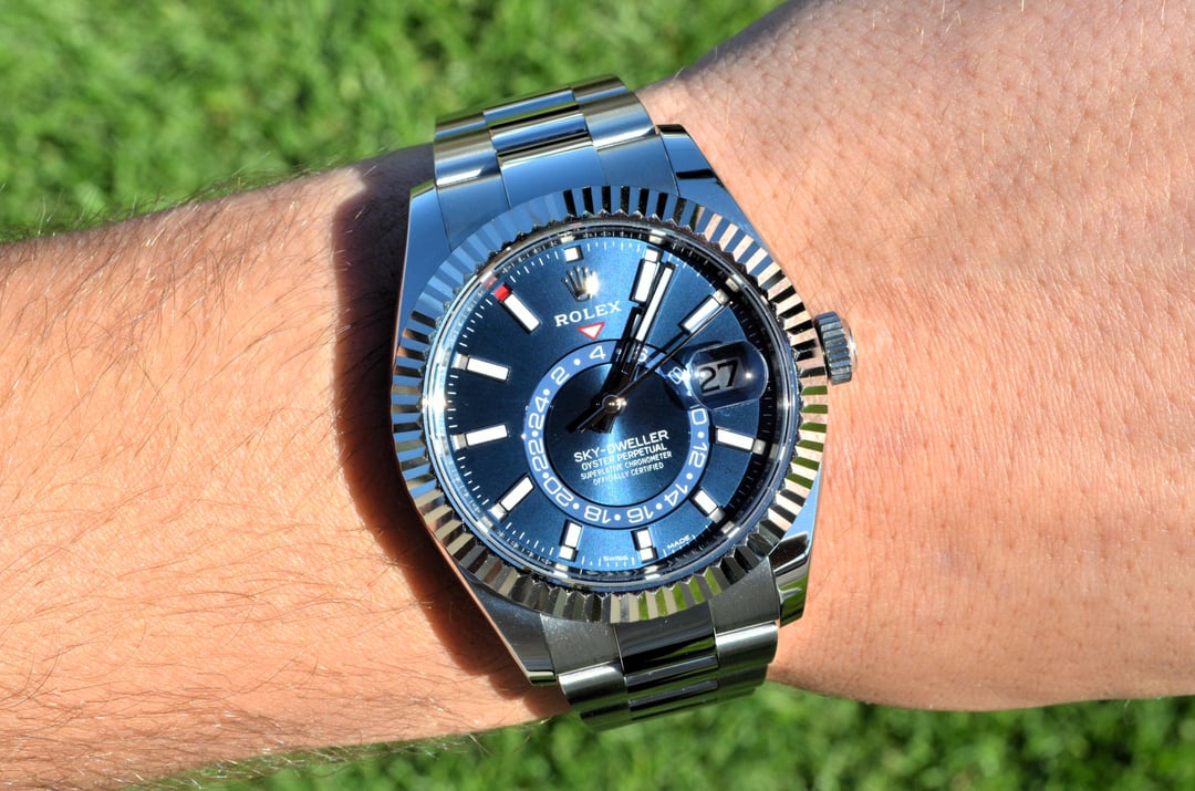 [WTS] 2021 Rolex Sky-Dweller Blue Dial Stainless Steel 326934 – WatchPatrol