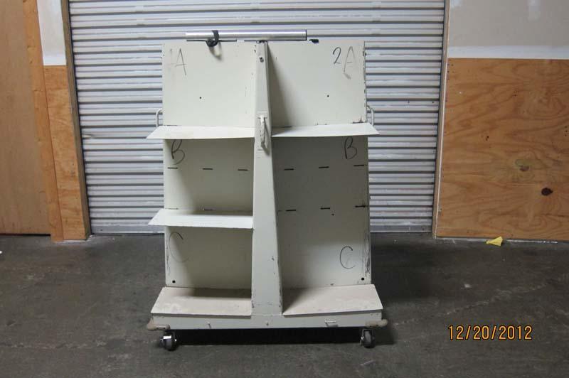 Lot #50: Roll Systems Paper Cart - WireBids