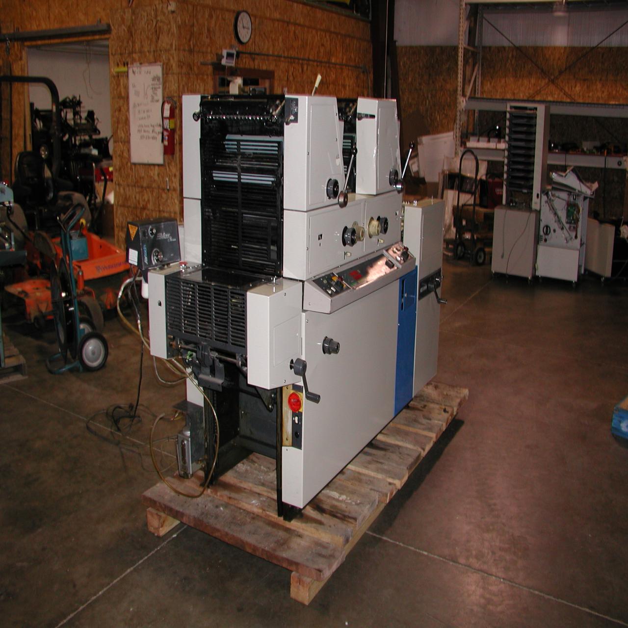 Lot #109: RYOBI 3302, 2 COLOR PRESS - WireBids