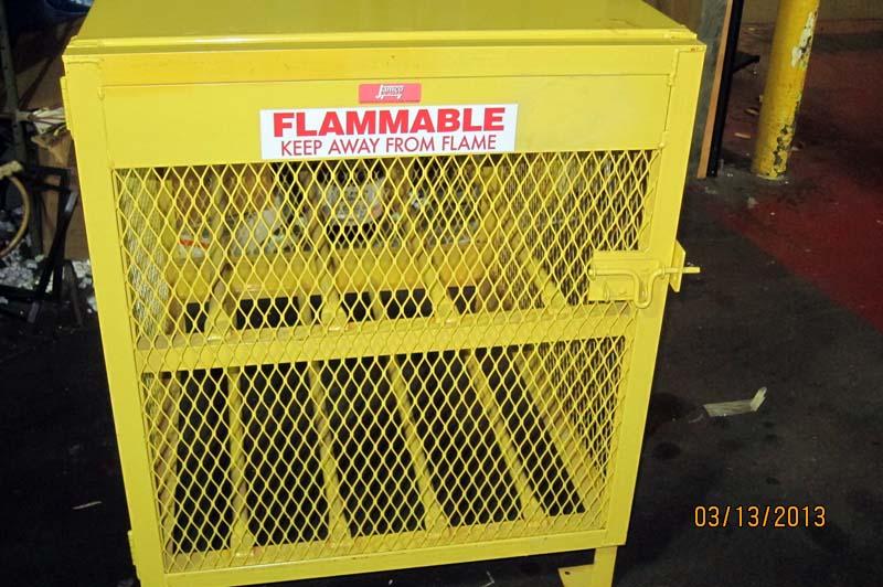 Lot #104: Propane Tank Storage Cage - WireBids