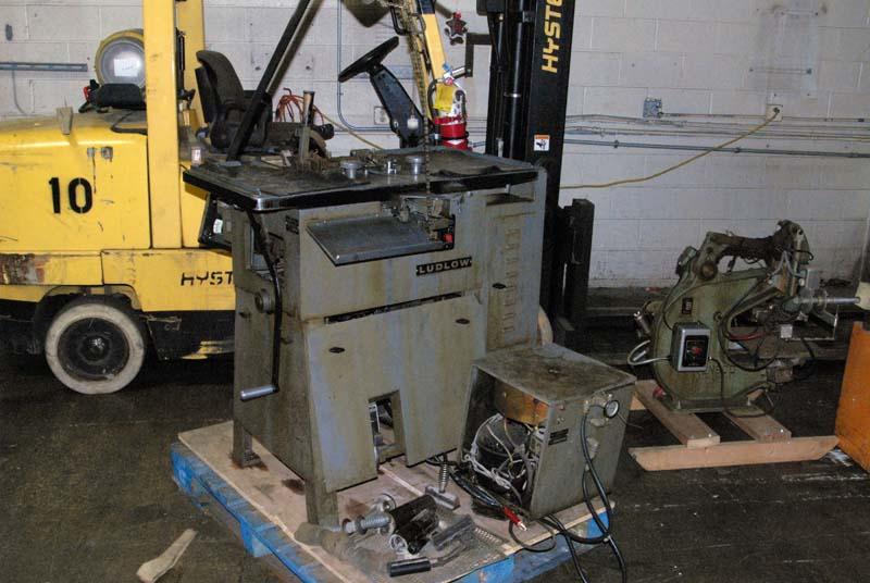 Lot #48: Ludlow Typograph Machine - WireBids