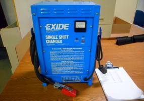 Lot #16: Exide 24 volt / 12 cell Forklift Battery Charger - WireBids