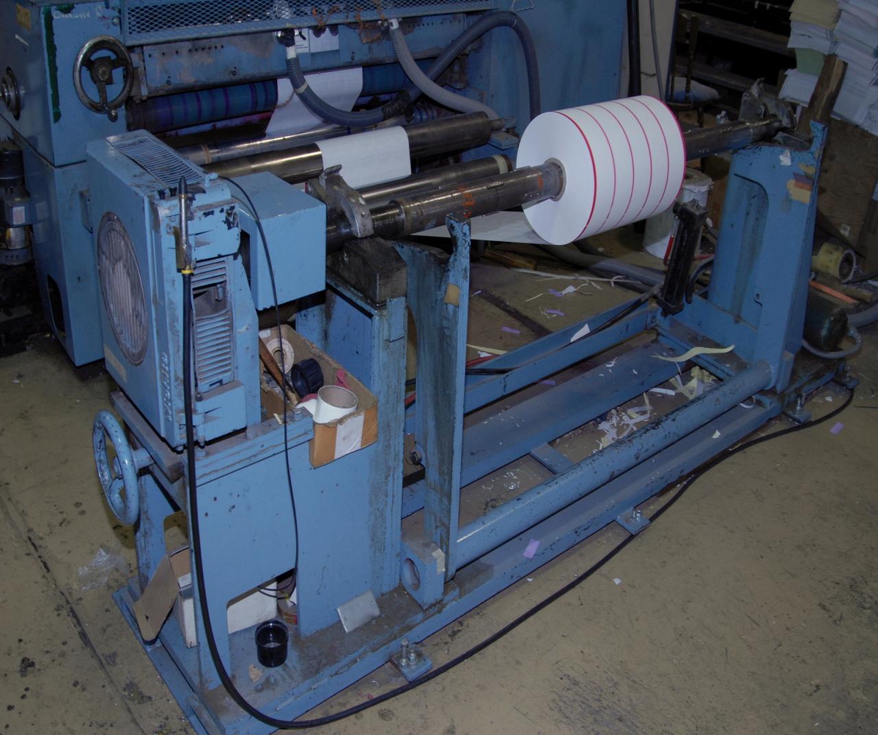 Lot #72: John Dusenbery Co. Paper Slitter Model 614AC 54” - WireBids
