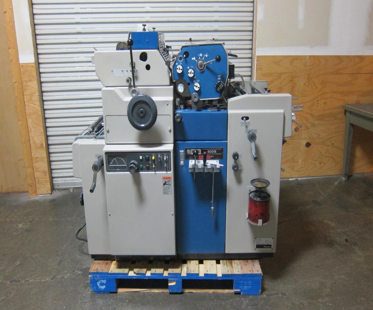 Lot #9: Ryobi 500N Two Color Printing Press - WireBids