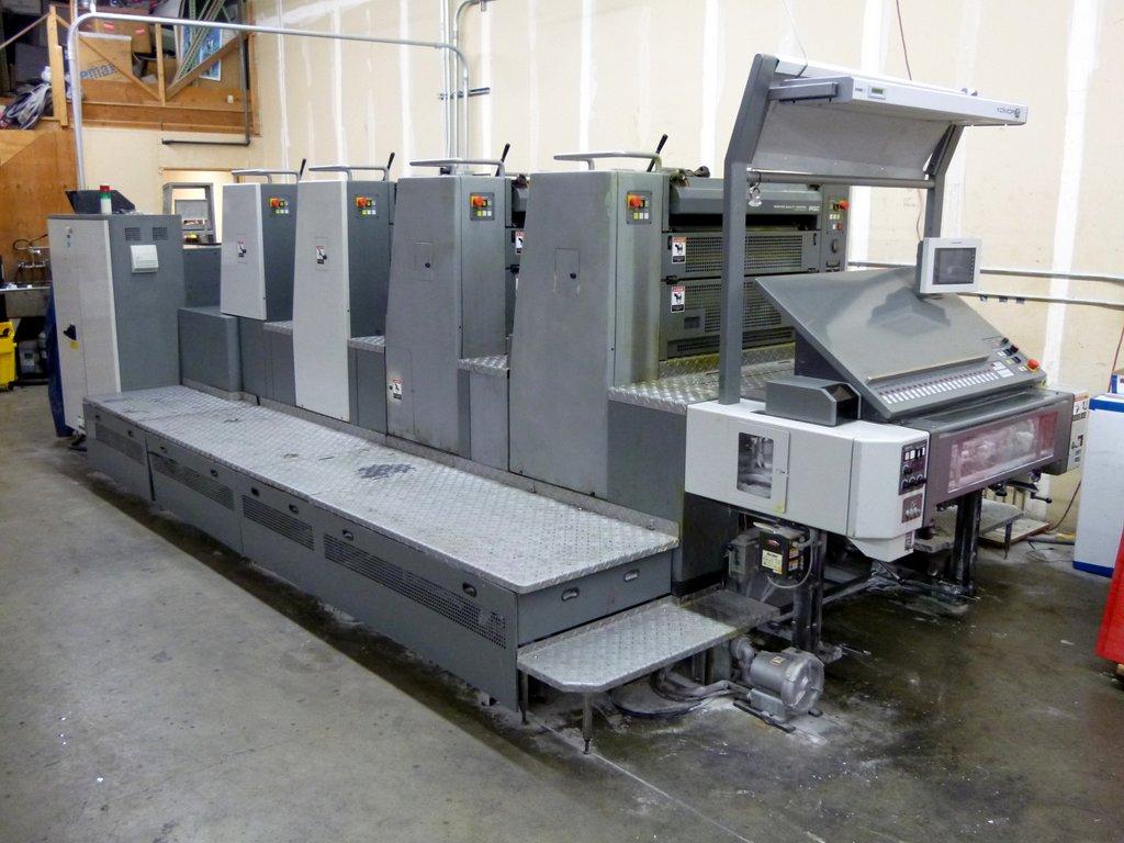 Lot #7: 2006 Komori Spica 429P 4-Color Printing Press 20" x 29" - WireBids
