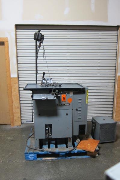 Lot #3: Ludlow Typograph Machine Model M - WireBids