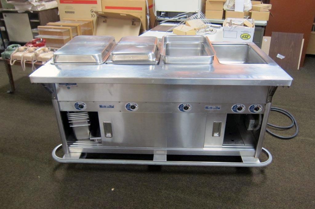 Lot #19: Seco-Matic 4 Bay Hot Food Serving Station - WireBids