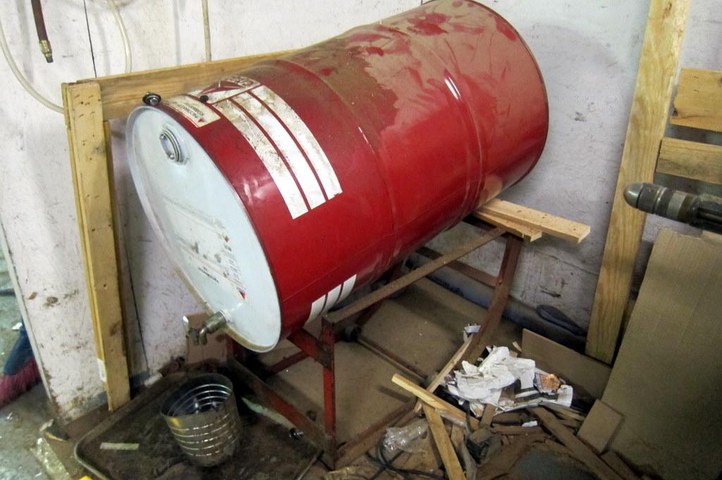 Lot #54: 55 Gallon Drum Stand - WireBids