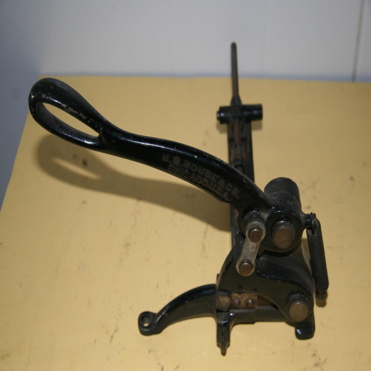 Lot #6: Rouse lead slug cutter - WireBids