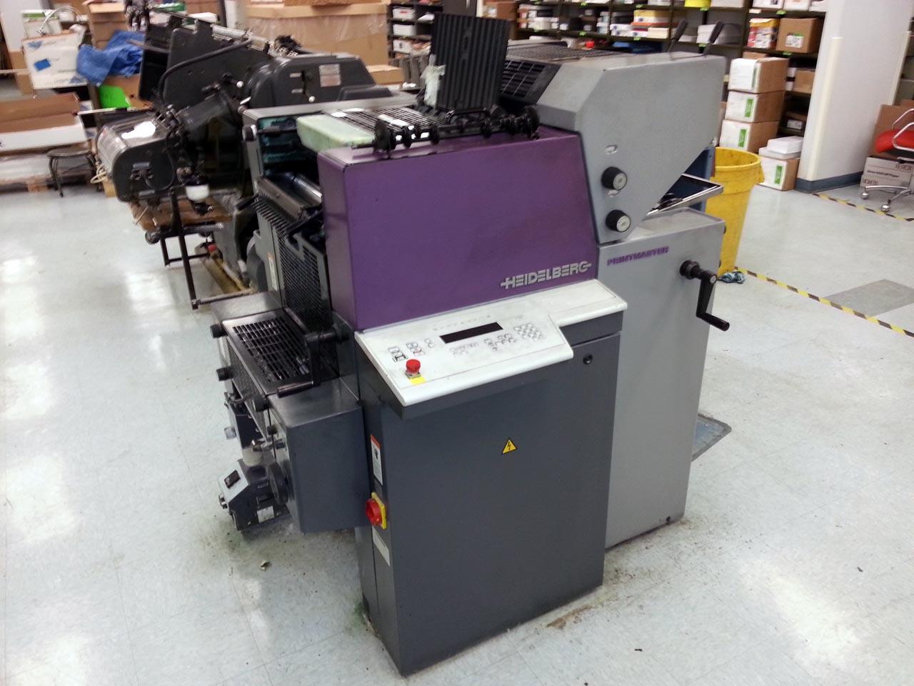 Lot #10: 1999 Heidelberg Printmaster QM 46-2 Two Color Offset Printing ...