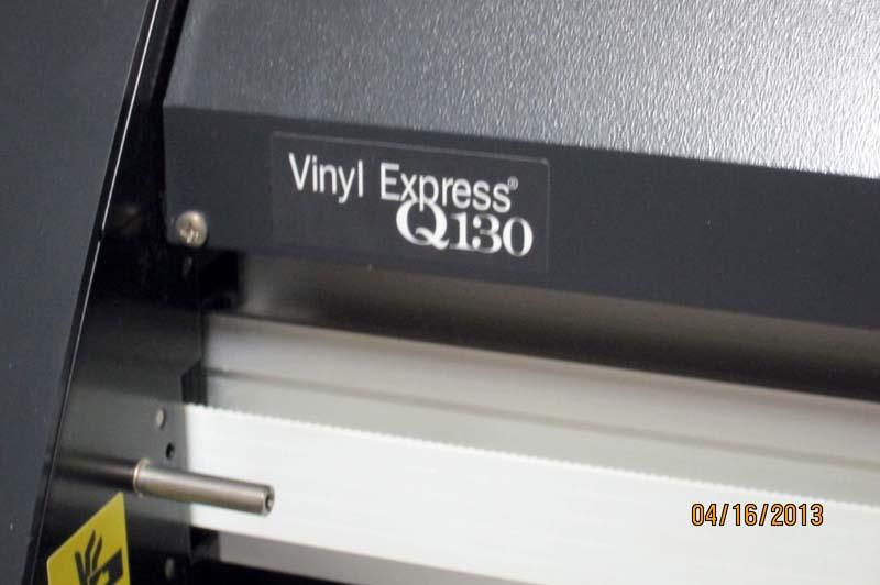 Lot #9: Vinyl Express Q-130 Sign Cutter - WireBids