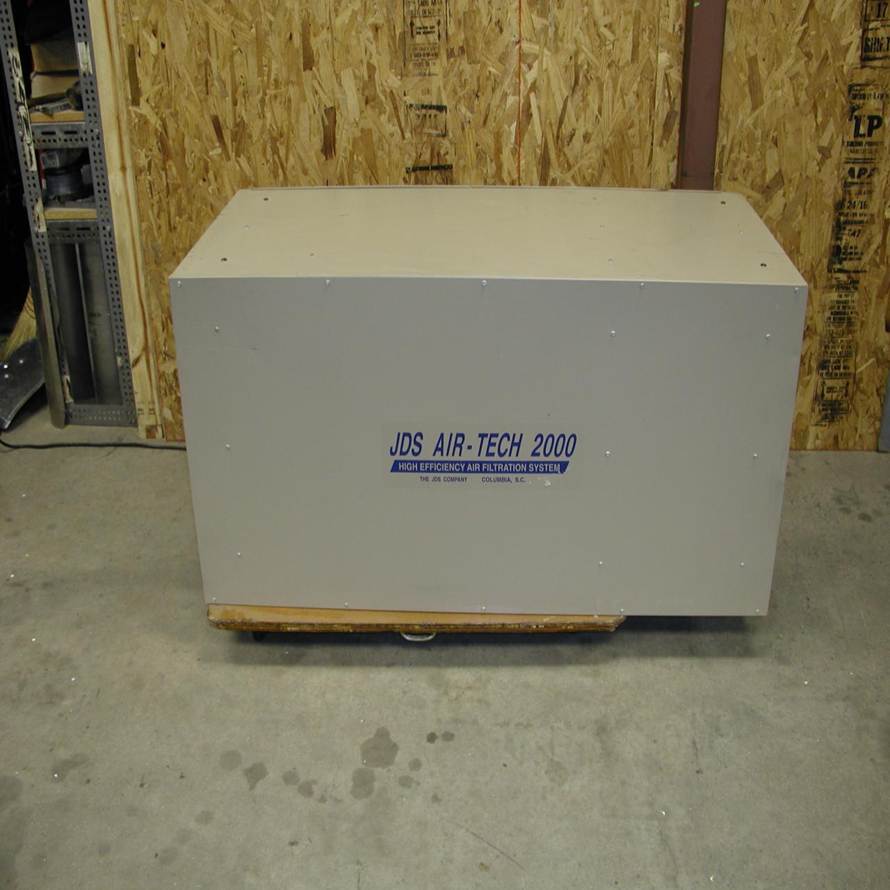 Lot #42: JDS Air-Tech 2000 Air Filtration System 24" x 24" - WireBids
