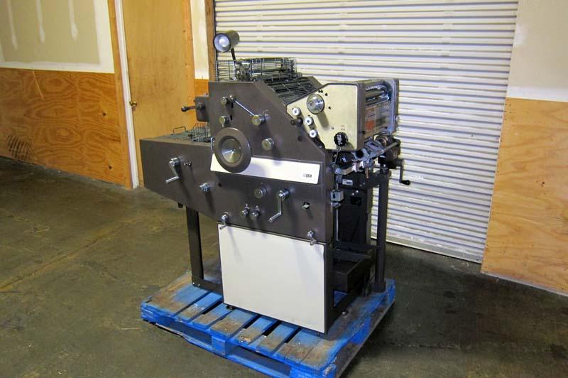 Lot #48: AB Dick 9810 Printing Press with T-51 T-head - WireBids