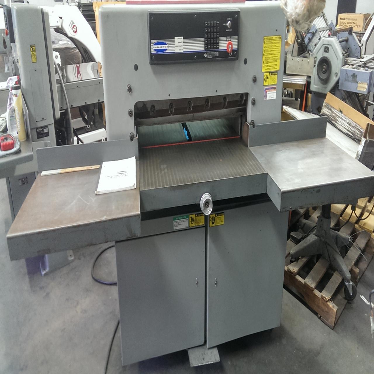 Lot #8: Challenge Champion 305 MPC Programmable Paper Cutter - WireBids