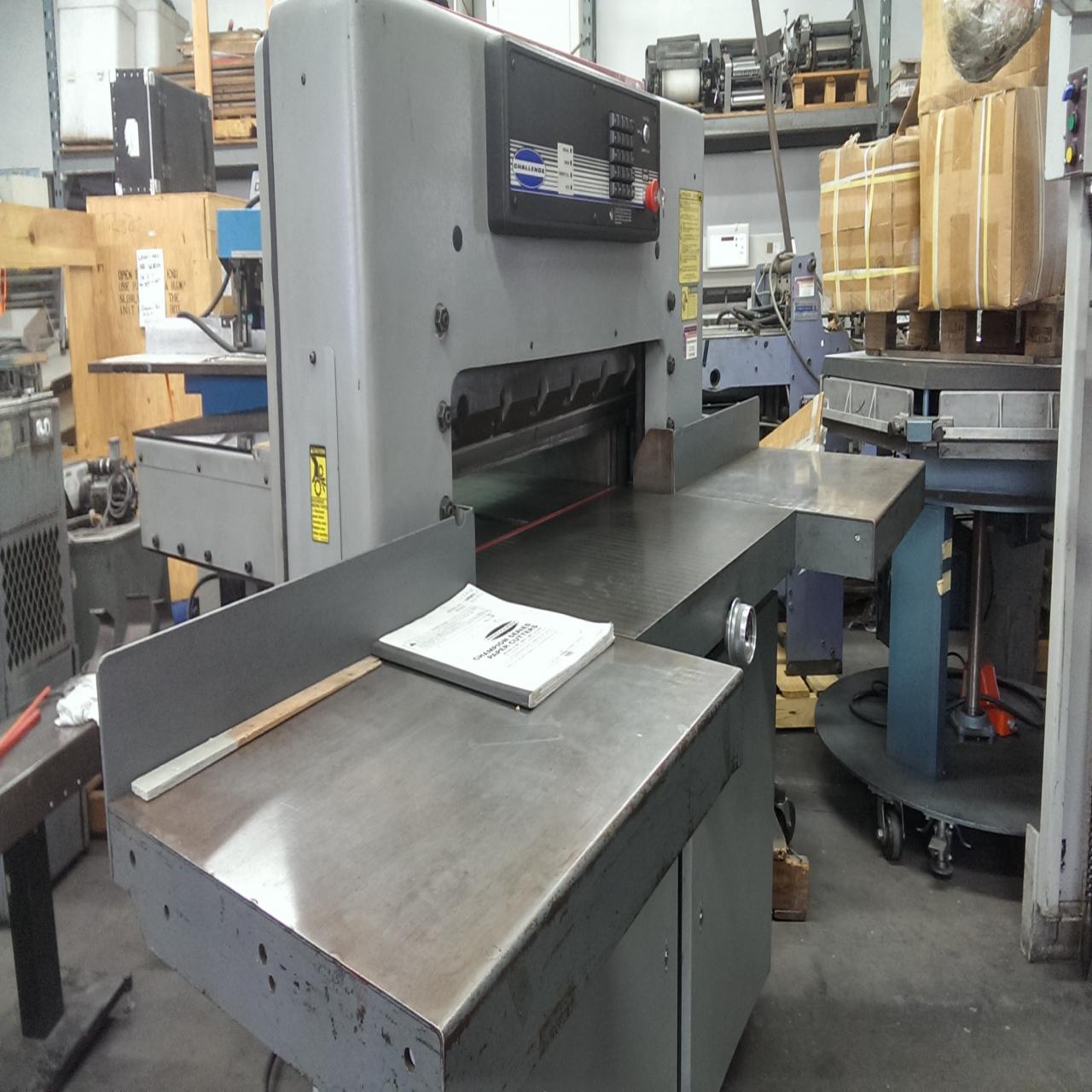 Lot #8: Challenge Champion 305 MPC Programmable Paper Cutter - WireBids