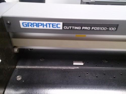 Lot #47: Graphtec FC5100-100 Cutting Pro Plotter - WireBids