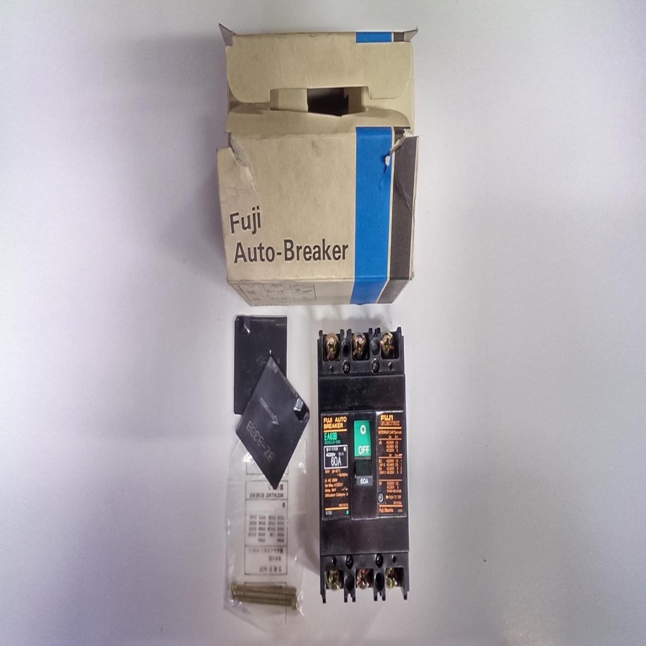 Lot #94: Fuji Auto-Breaker EA63B 60A New in Box - WireBids