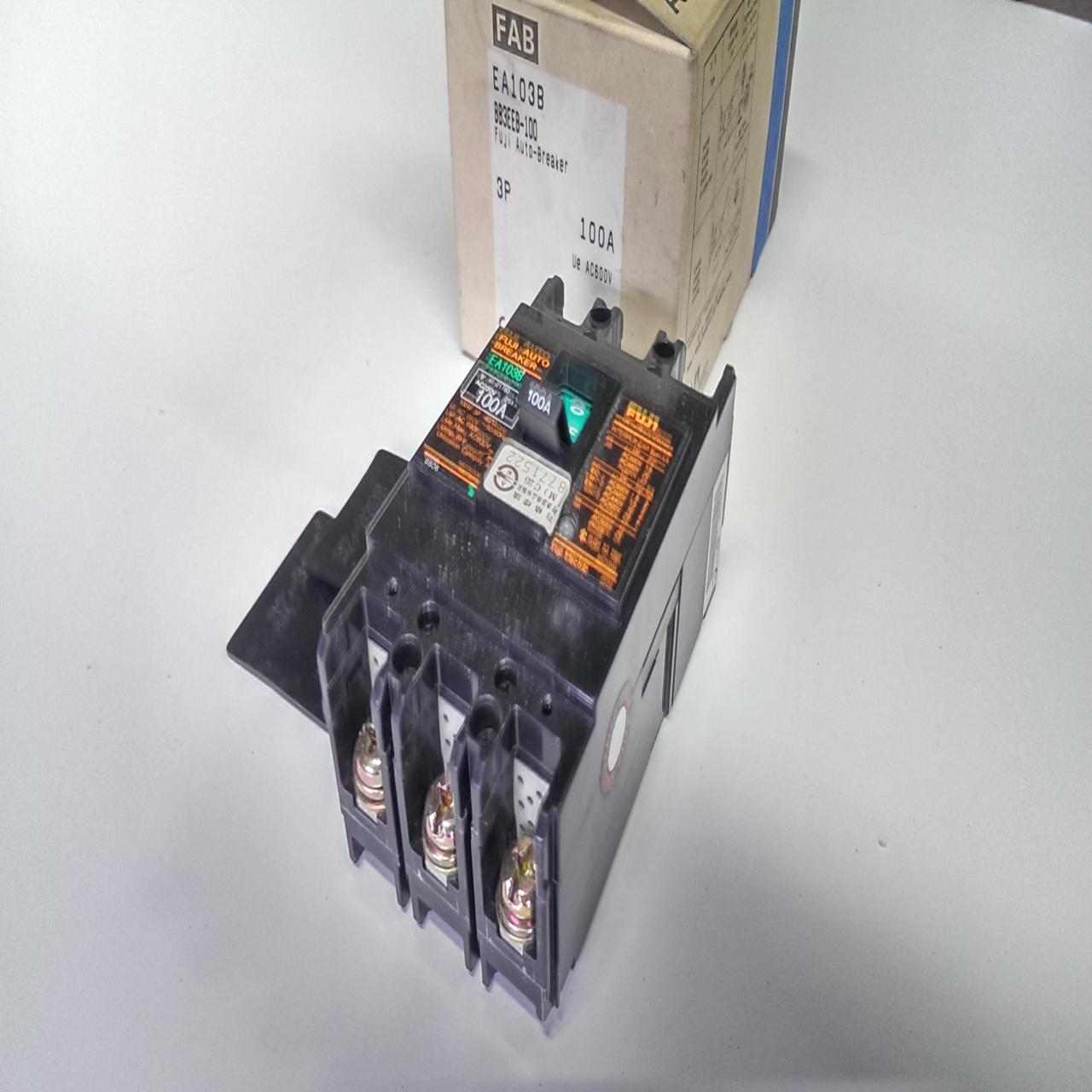 Lot #95: Fuji Auto-Breaker EA103B 100A New in Box - WireBids