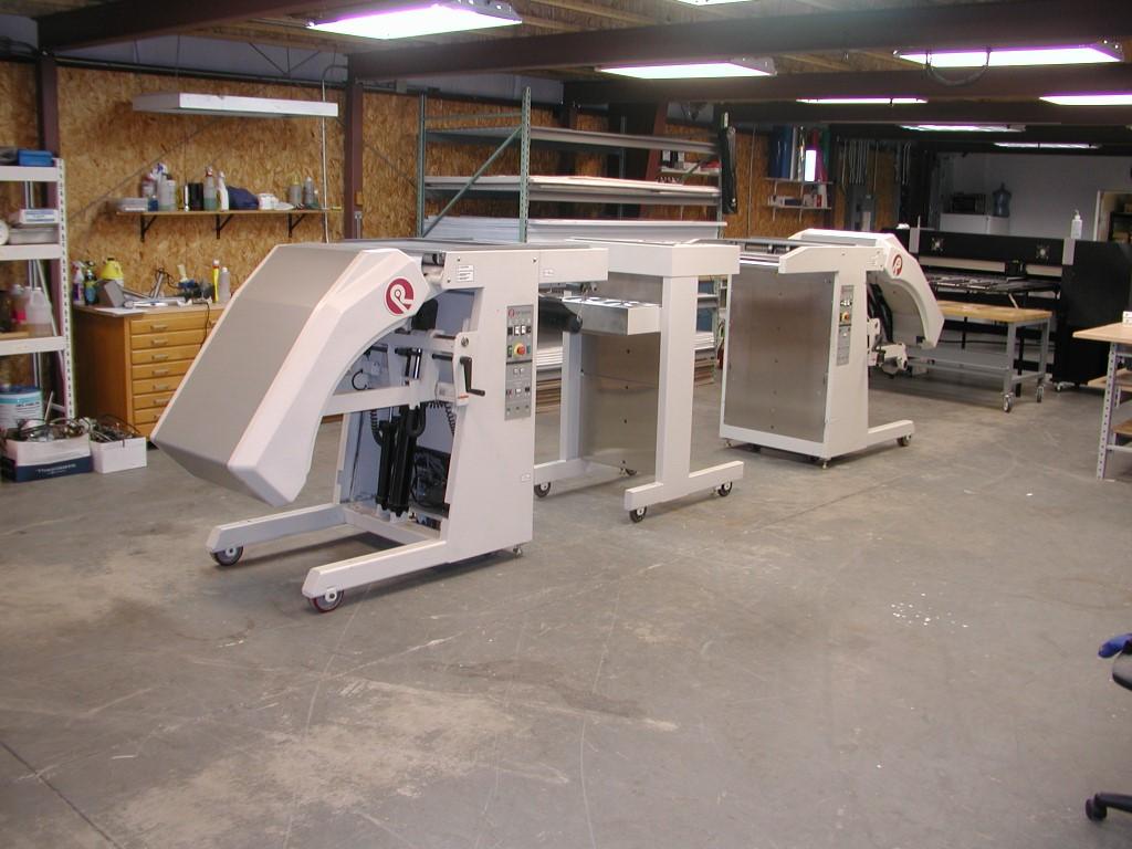 Lot #41: Lasermax Roll Systems 800176 High Speed Paper Rewinder ...