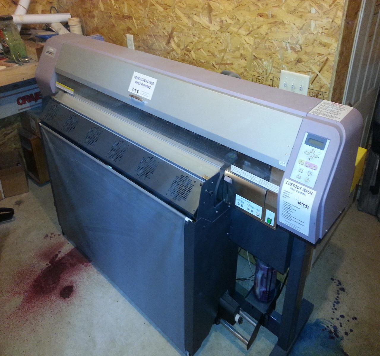 Lot #29: Mimaki JV3 130SPII 54" Eco Solvent Printer + RasterLink RIP ...