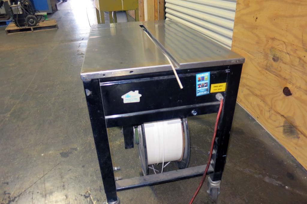 Lot #55: Fromm Packaging Systems PM 201 Strapping Machine - WireBids