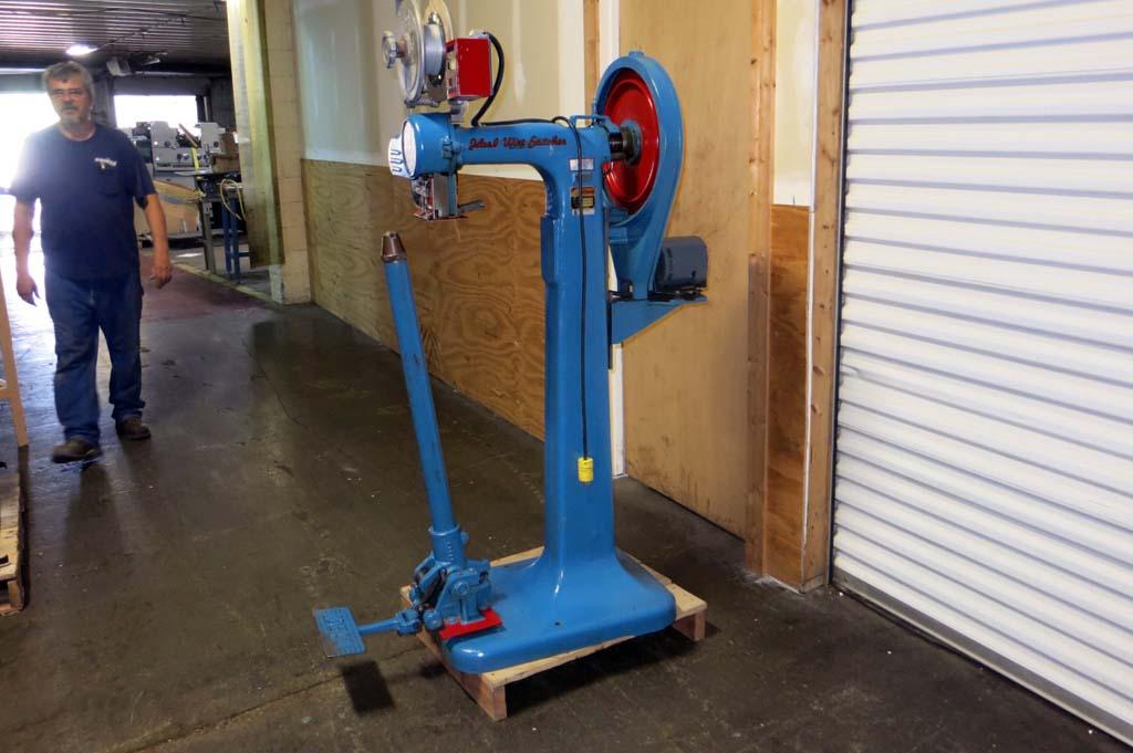 Lot #59: Ideal Stitcher Box stitcher - WireBids